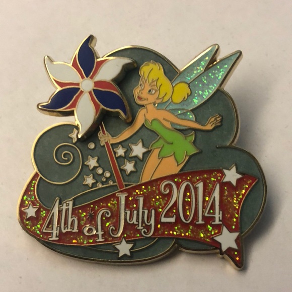 Disney | Accessories | Disney Independence Day Pin 24 Tinker Bell ...